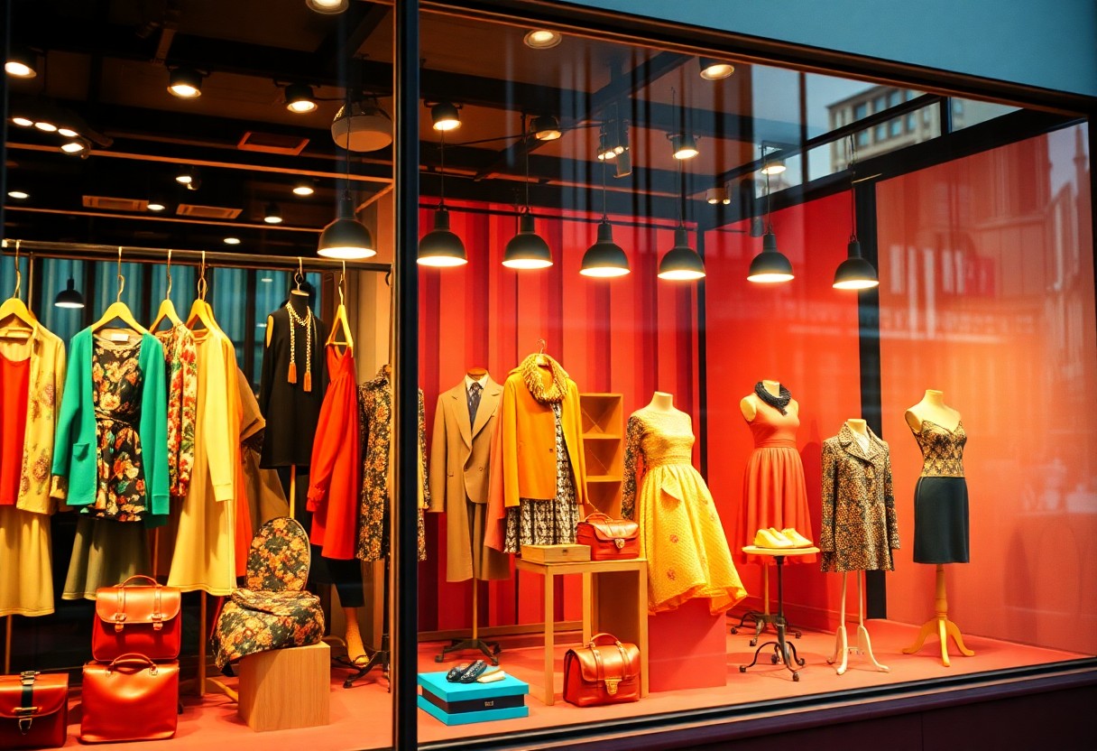 Psicologia dei colori nelle vetrine digitali di e-commerce moda vintage